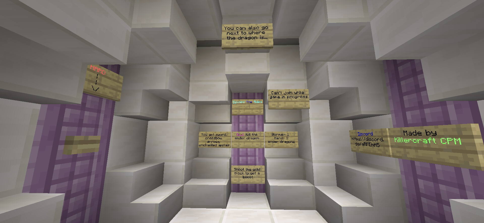 Beware the Skies Minecraft Map