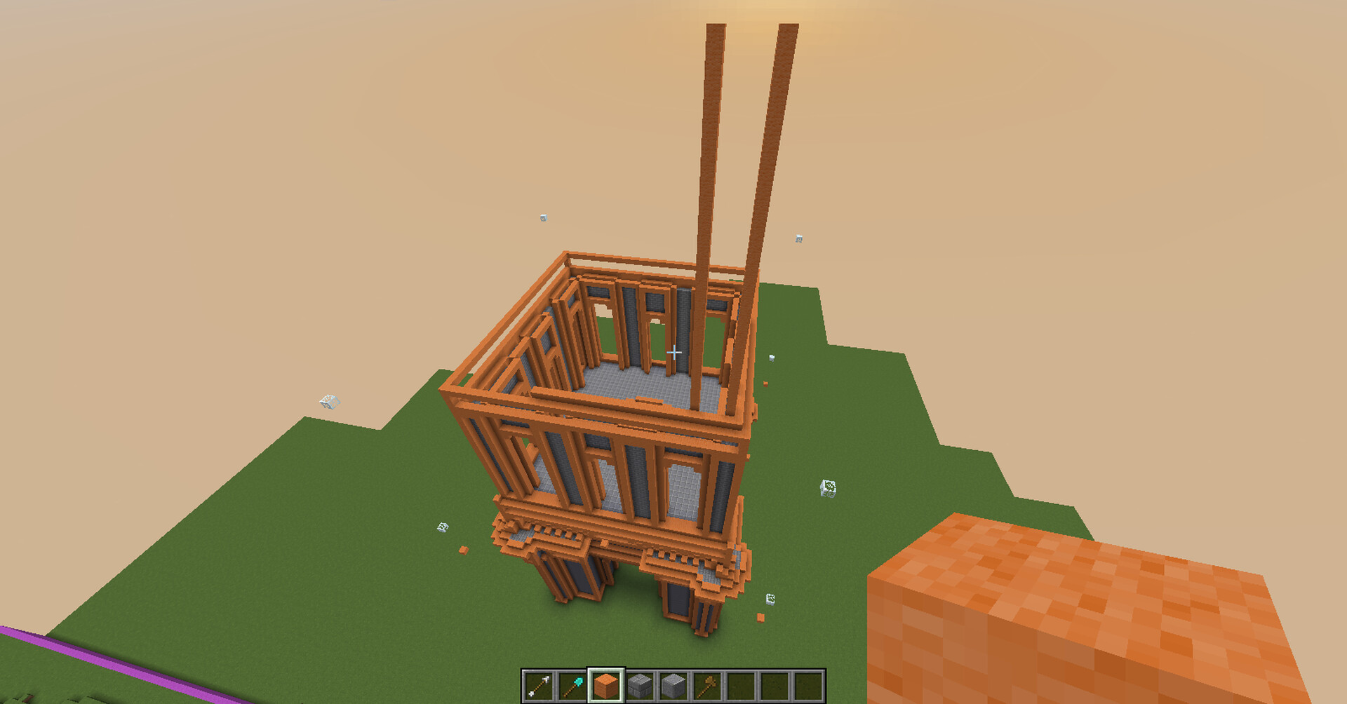 Cronos Tower Project // Plot build Minecraft Map