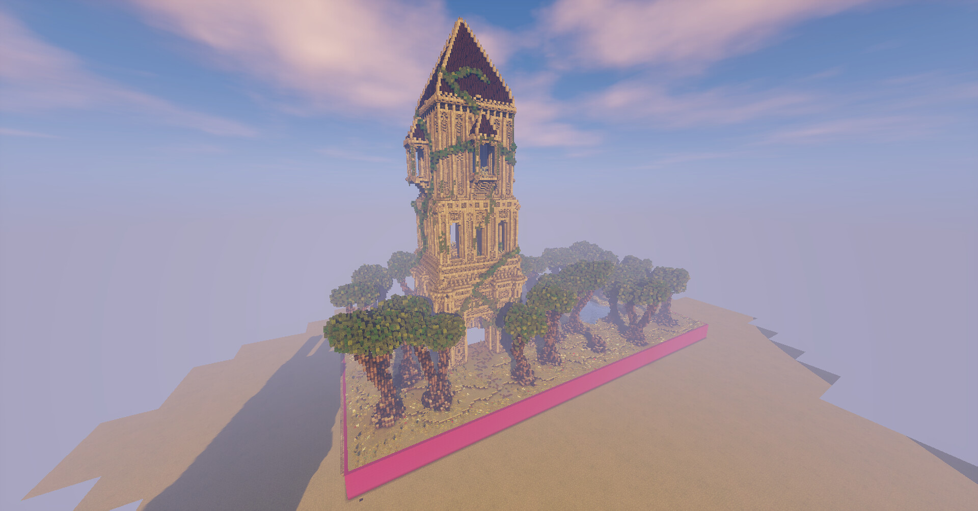 Cronos Tower Project // Plot build Minecraft Map