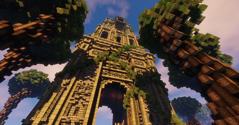 Cronos Tower Project // Plot build Minecraft Map
