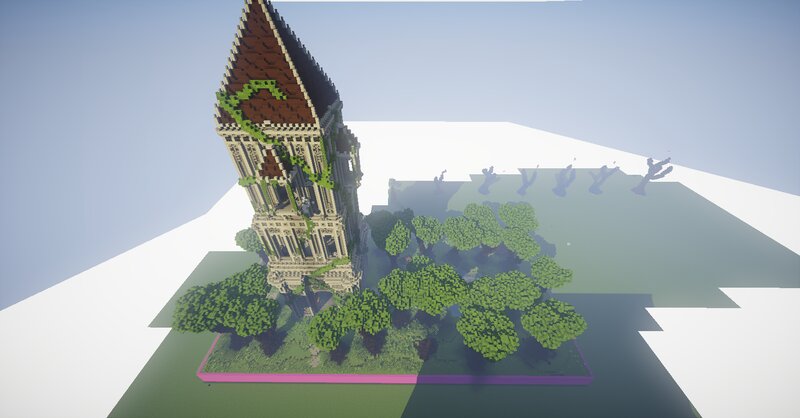 Cronos Tower Project // Plot build Minecraft Map