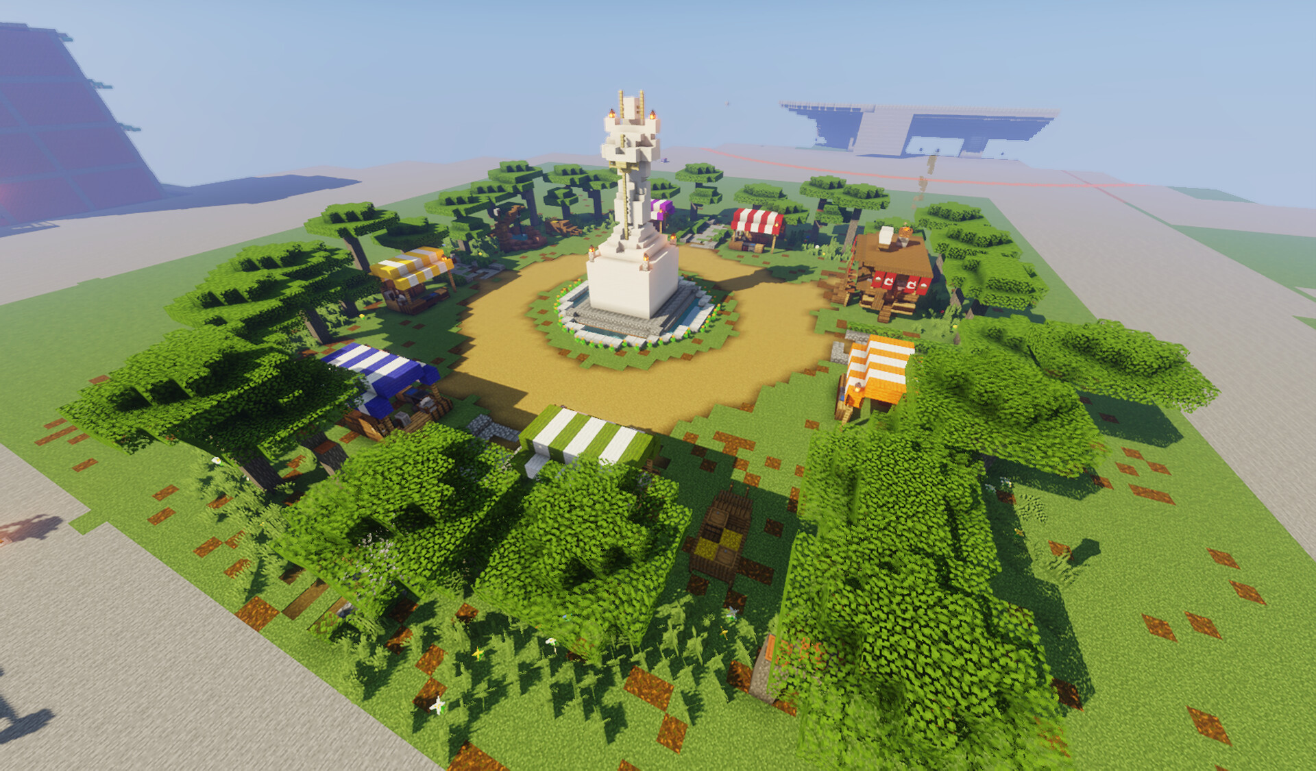 Plaza Minecraft Map