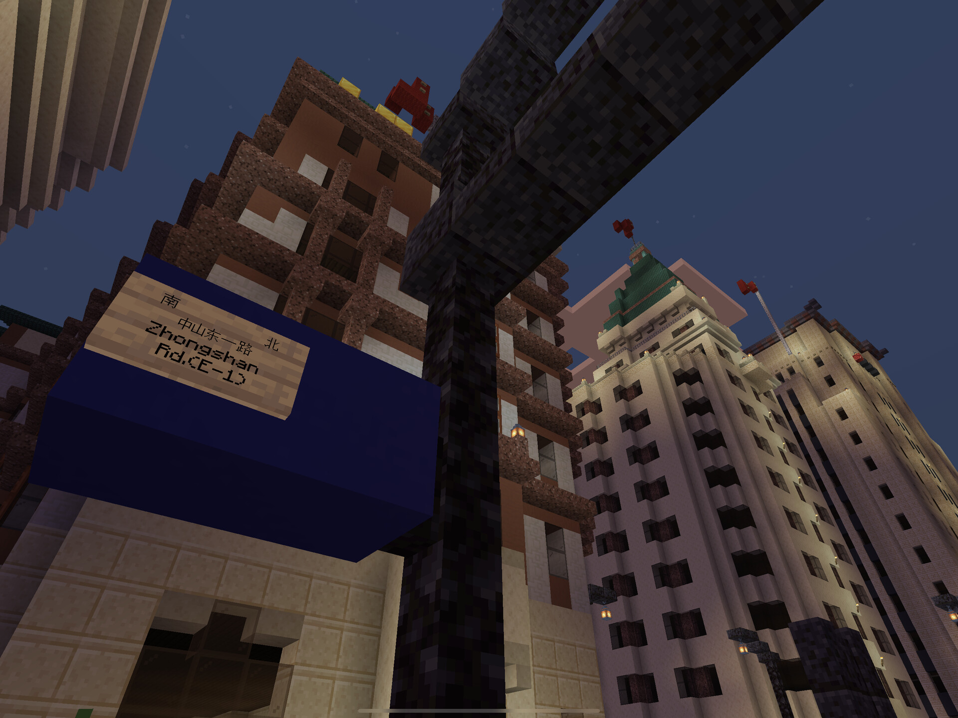 Historic Waterfront of Shanghai, China Minecraft Map