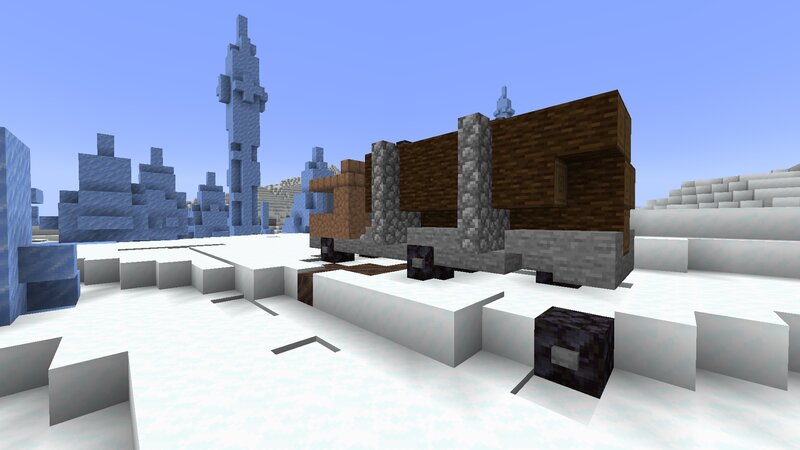 Winter Place for RP Minecraft Map