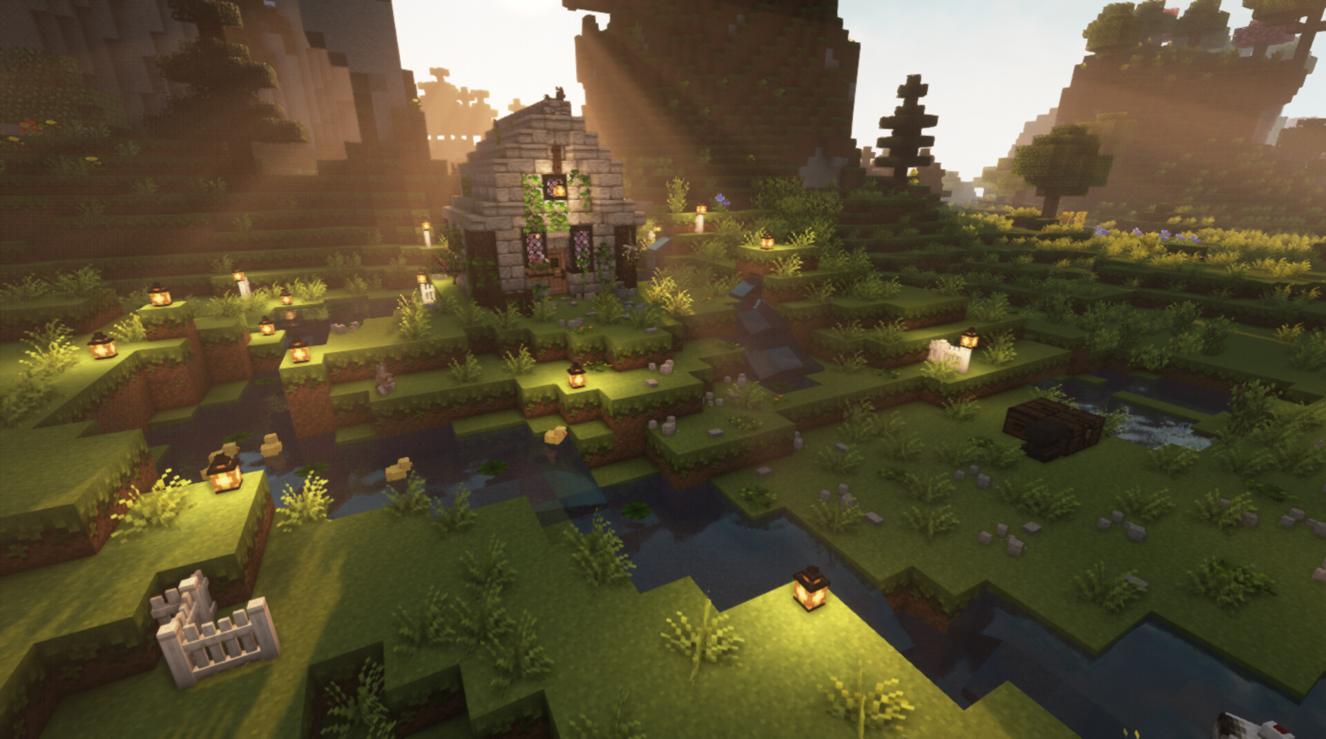 Tiny Cute Spring Cottage 🌱☘️🌷 Minecraft Map