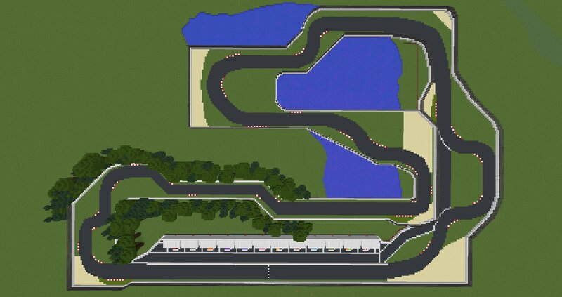 World Of Racing - Older Version Minecraft Map