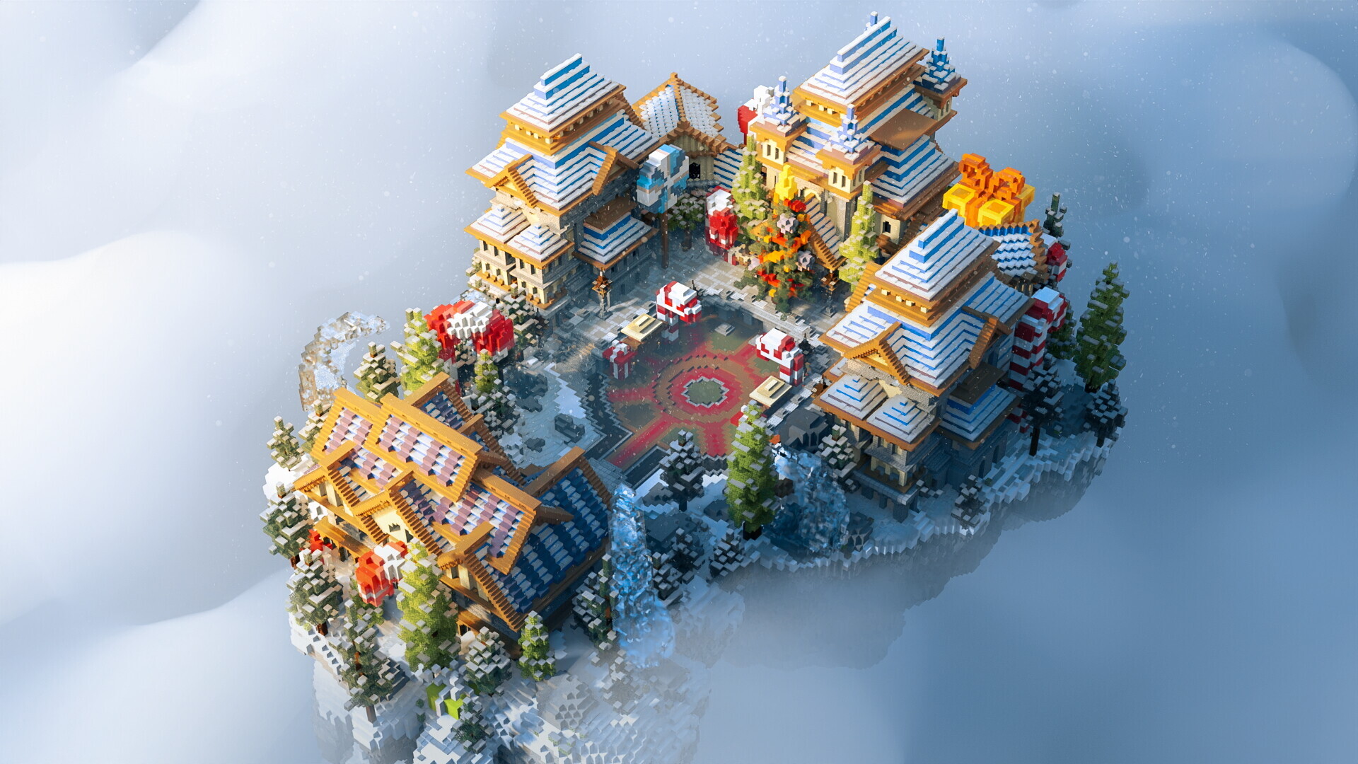 Winter Little Lobby Minecraft Map