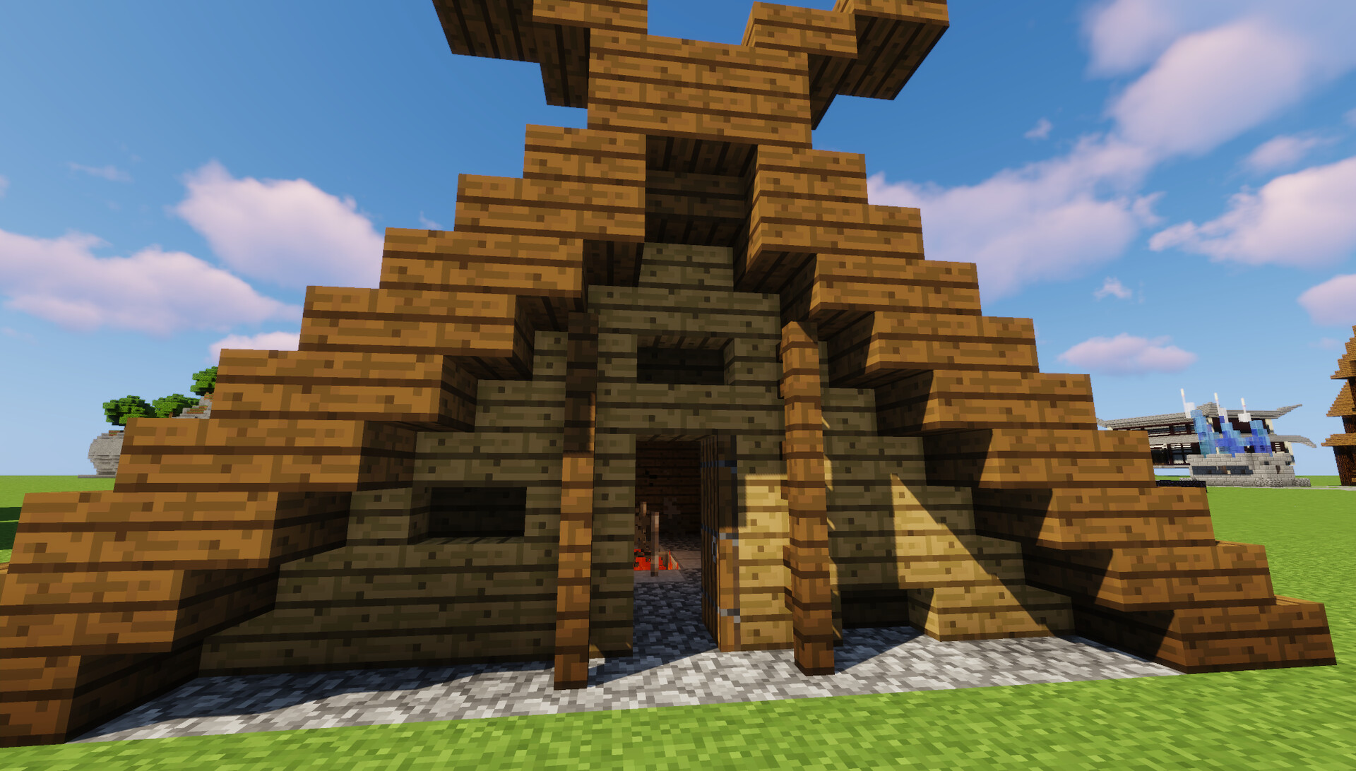 Viking House - Small Wooden House Minecraft Map