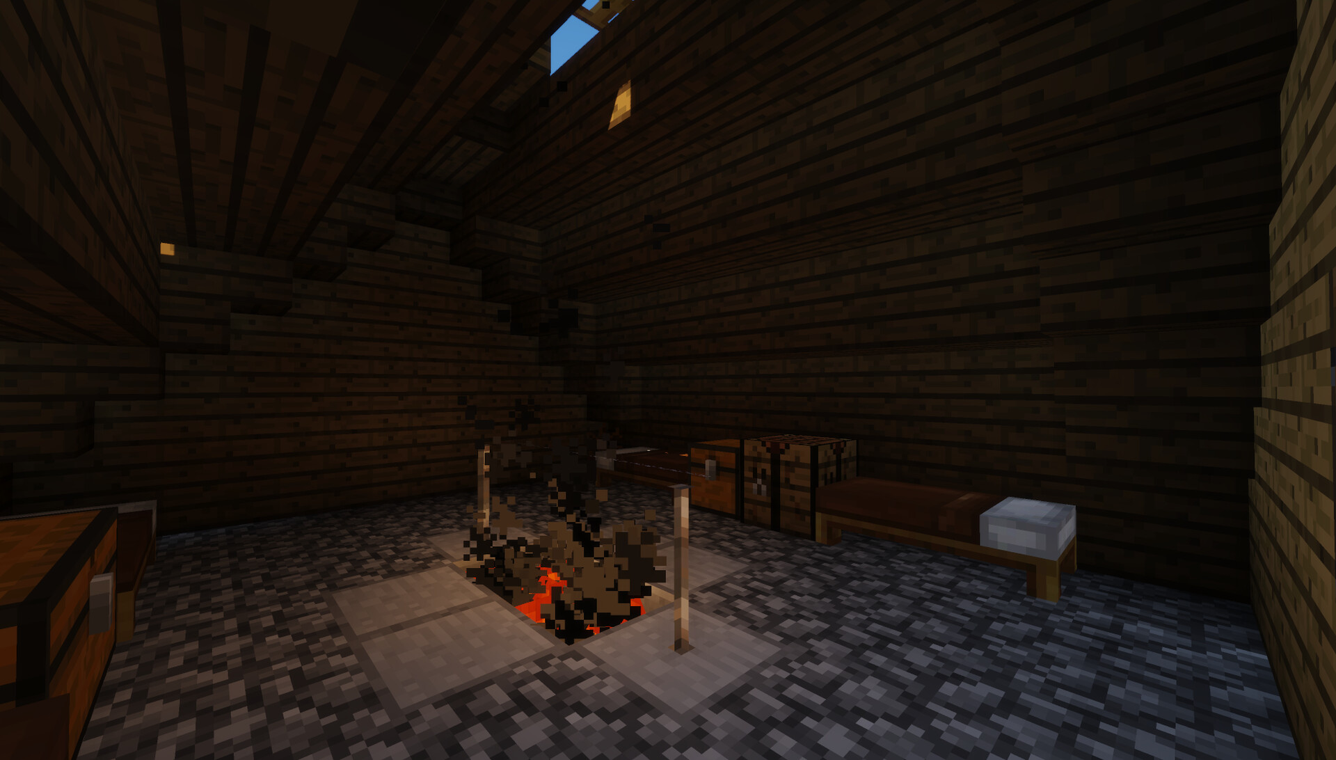 Viking House - Small Wooden House Minecraft Map