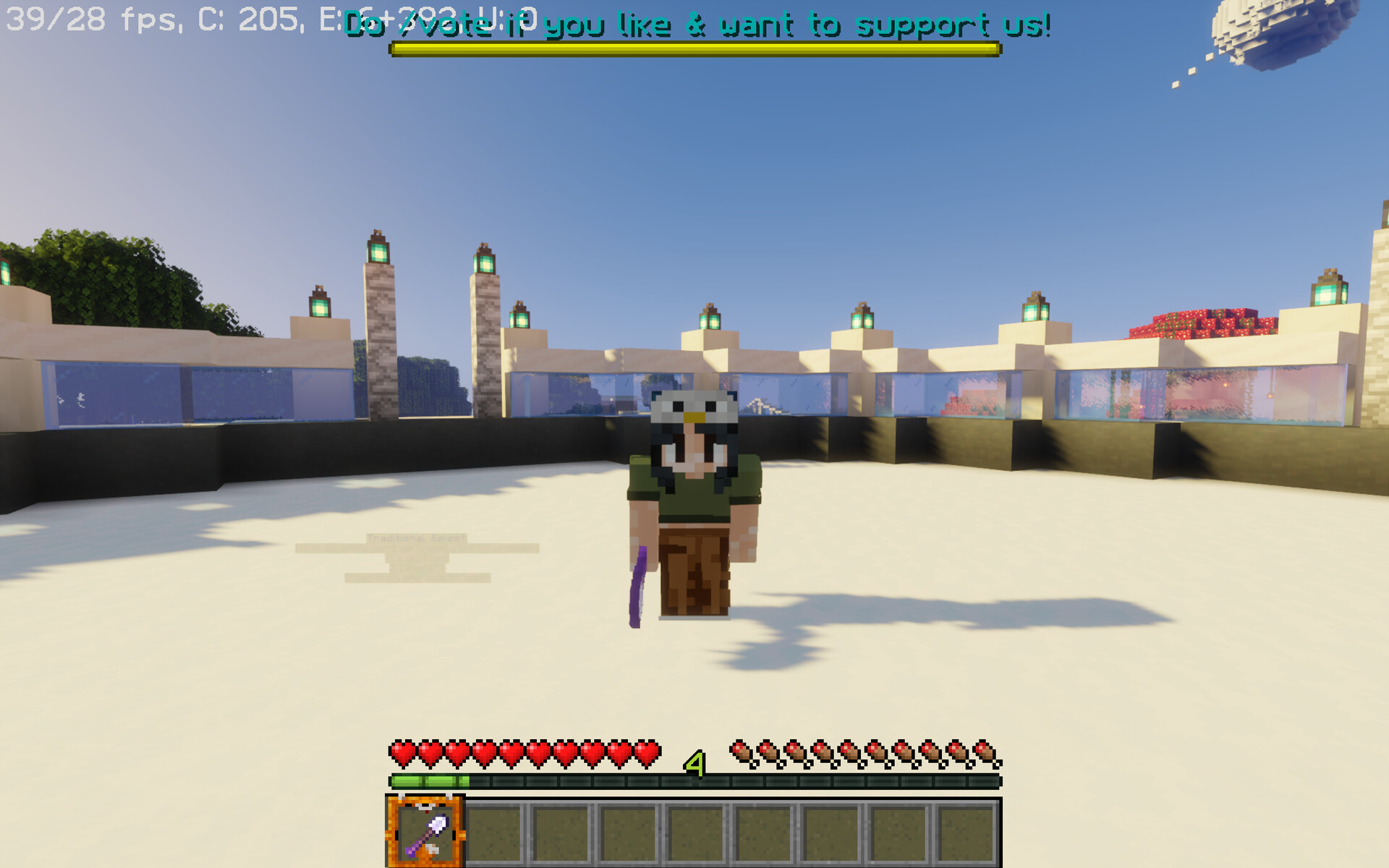 Traditional spleef arena Minecraft Map