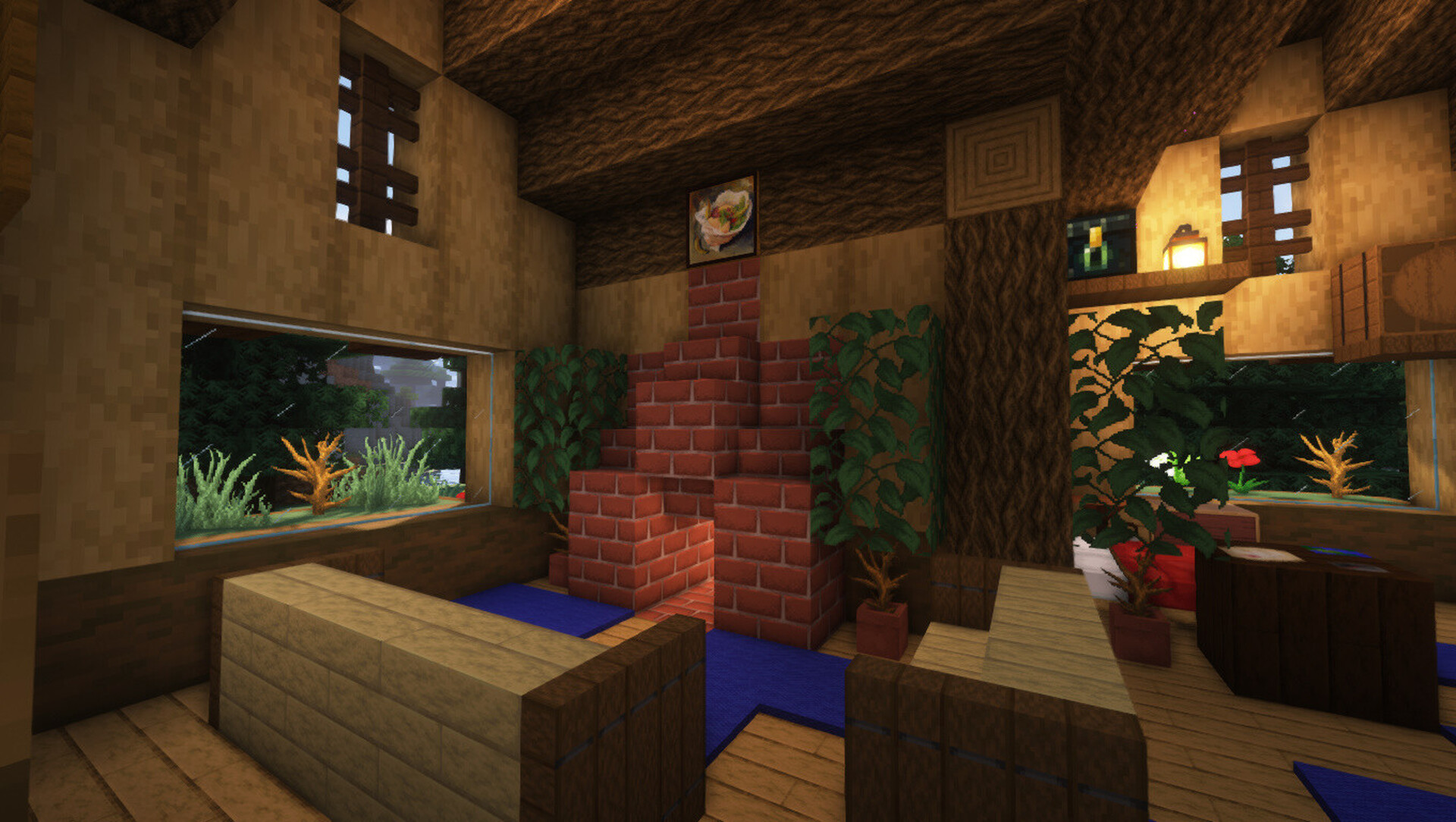 Jungle House (Java & Bedrock) Minecraft Map