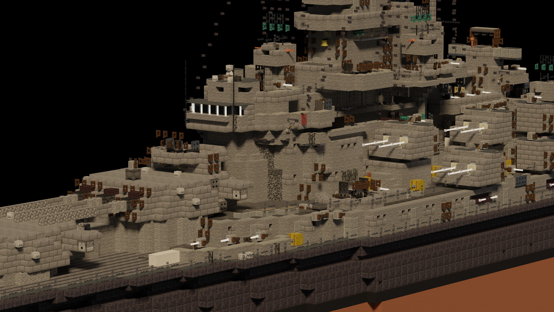 USS Alabama (BB-60) Minecraft Map