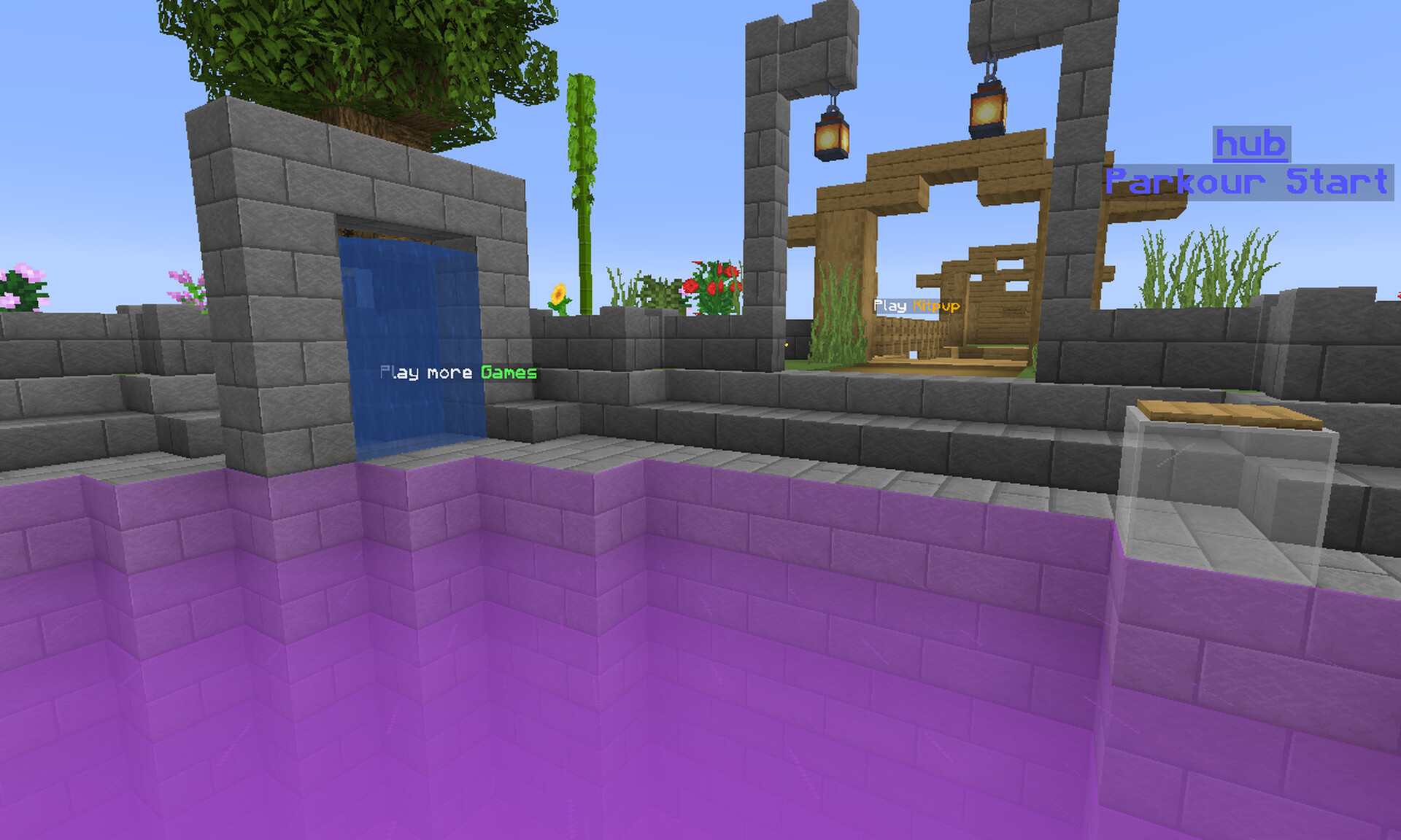 Overworld HUB Minecraft Map