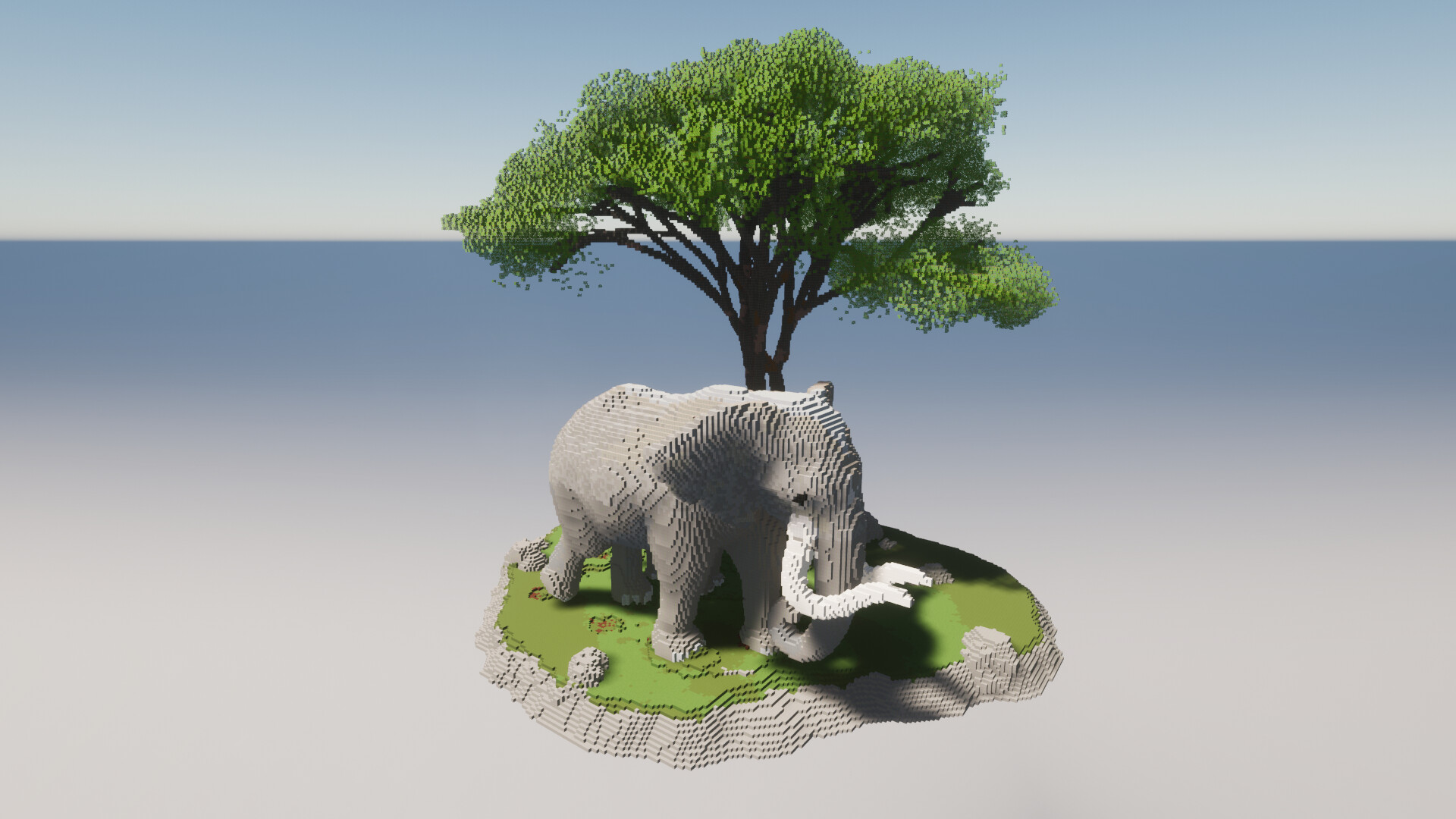 Elephants Family Minecraft Map