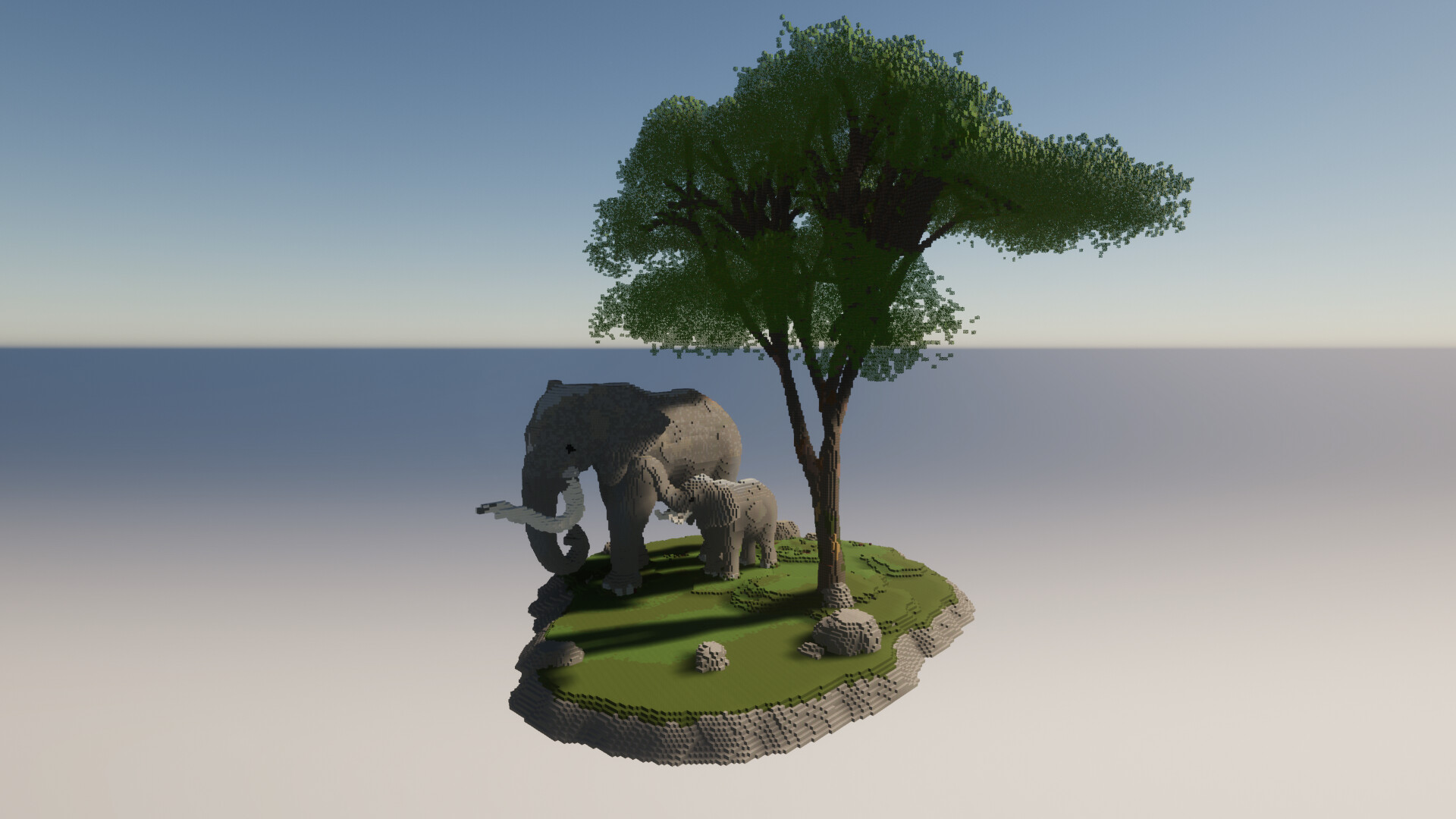 Elephants Family Minecraft Map