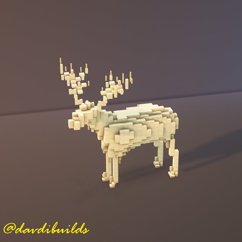 Davdi's moose schematic Minecraft Map