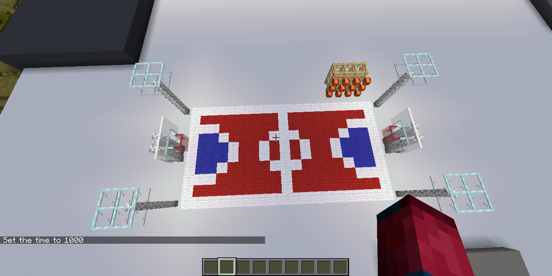 Basketball Court Minecraft Map