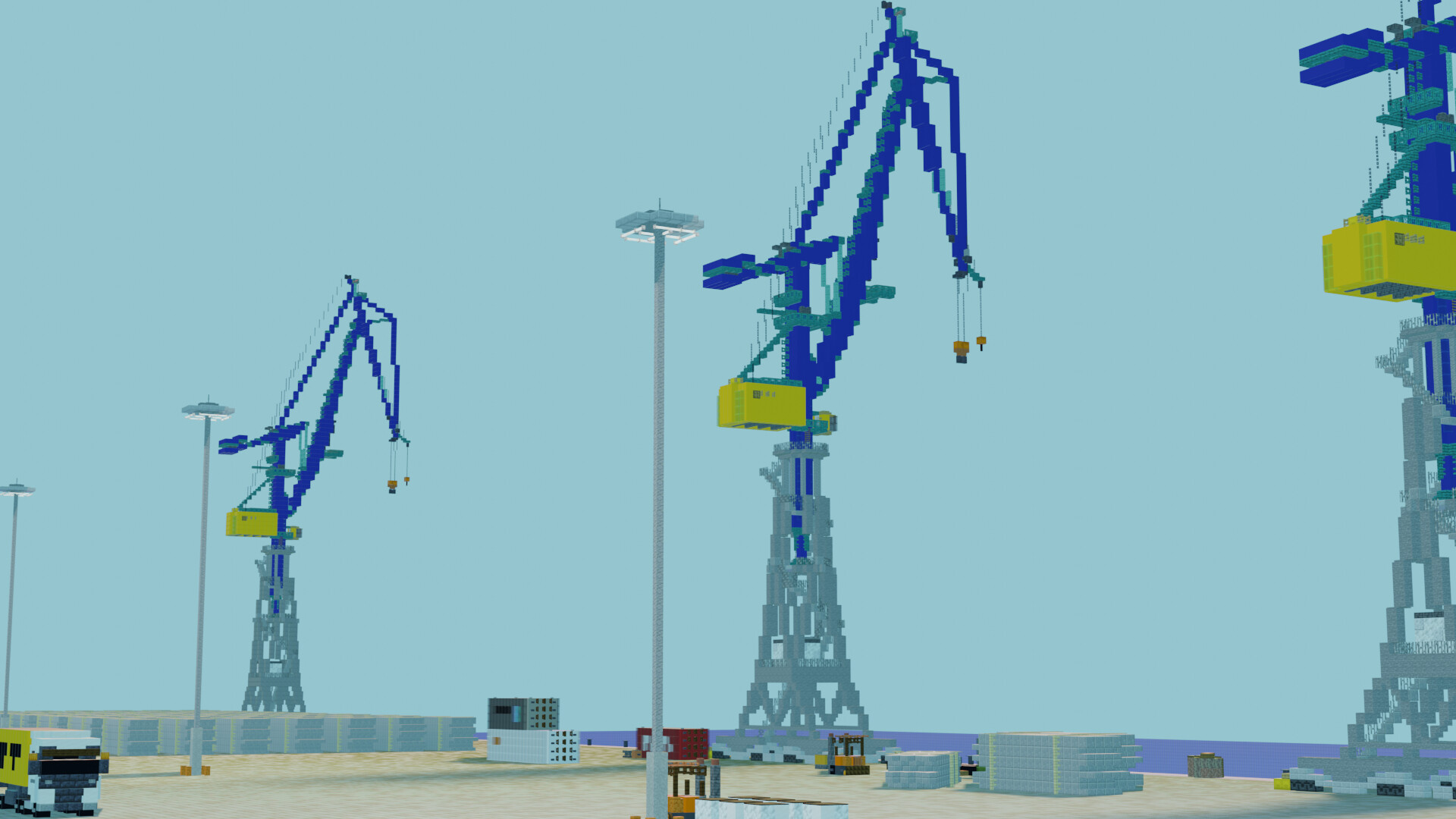 Harbor Crane [+Download] Minecraft Map