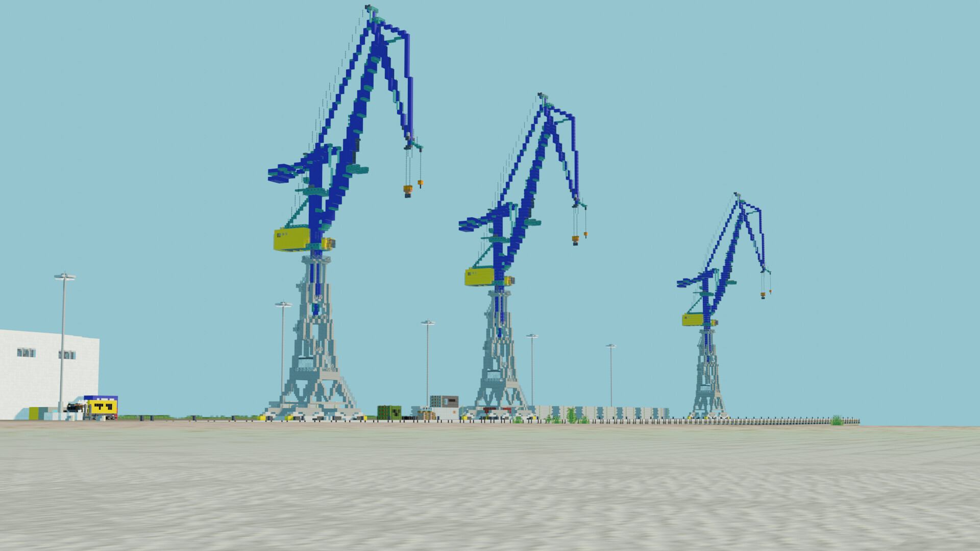 Harbor Crane [+Download] Minecraft Map