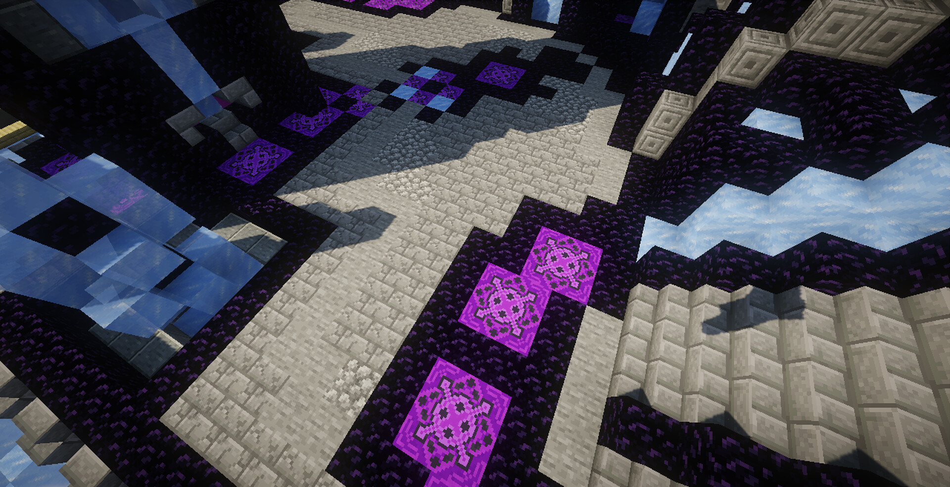 Black Ice Spawn // Plot build Minecraft Map
