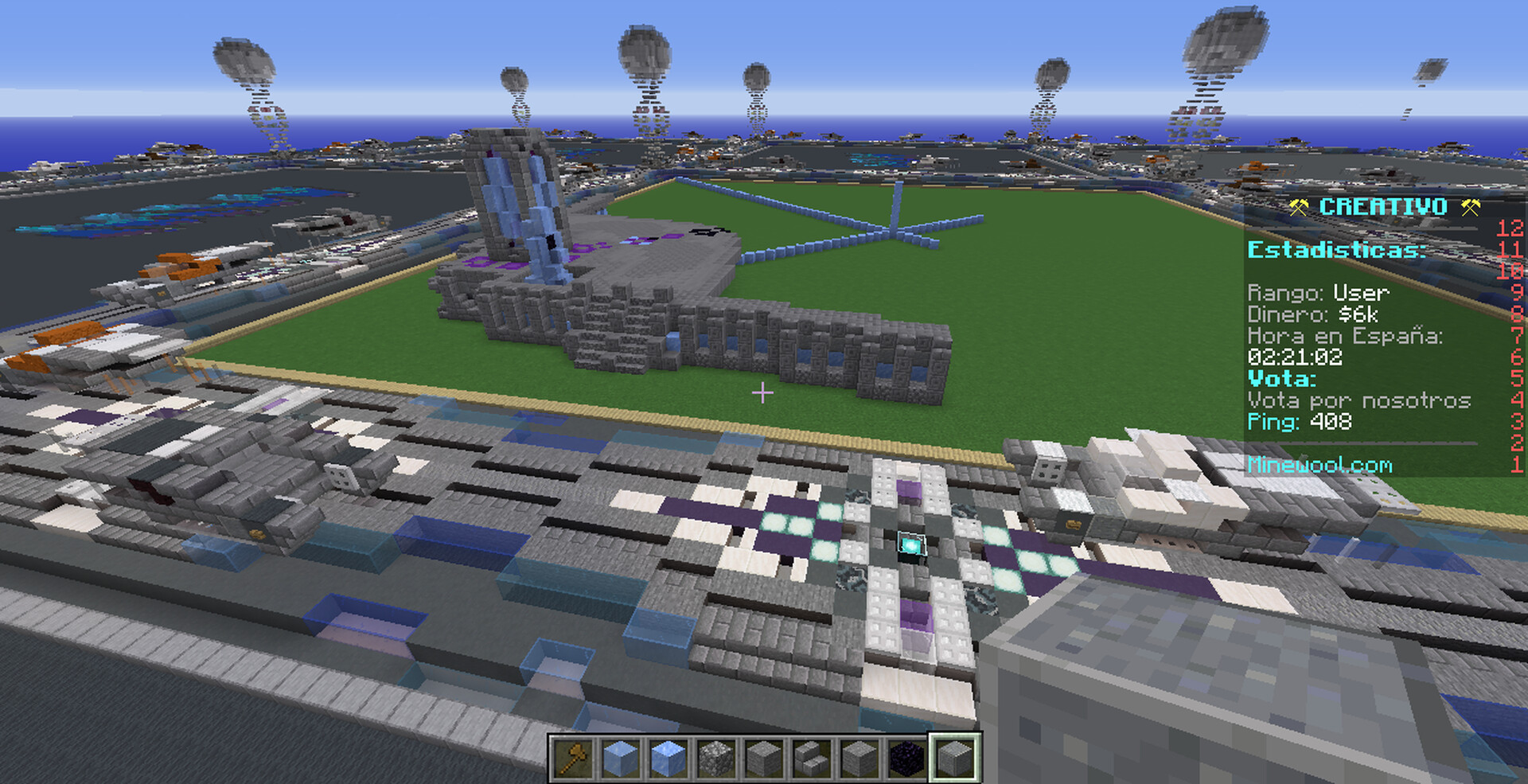 Black Ice Spawn // Plot build Minecraft Map