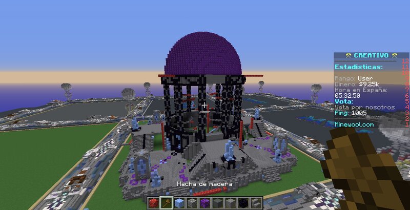 Black Ice Spawn // Plot build Minecraft Map