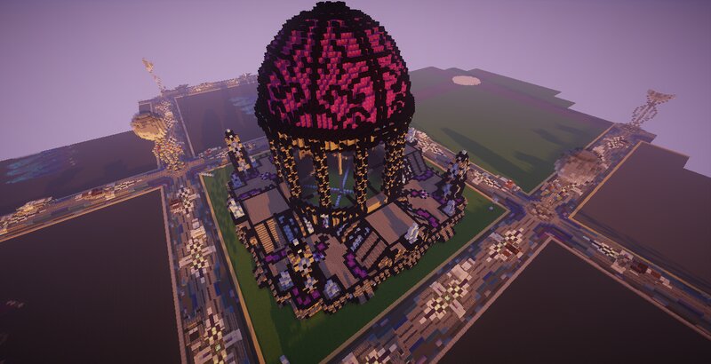 Black Ice Spawn // Plot build Minecraft Map