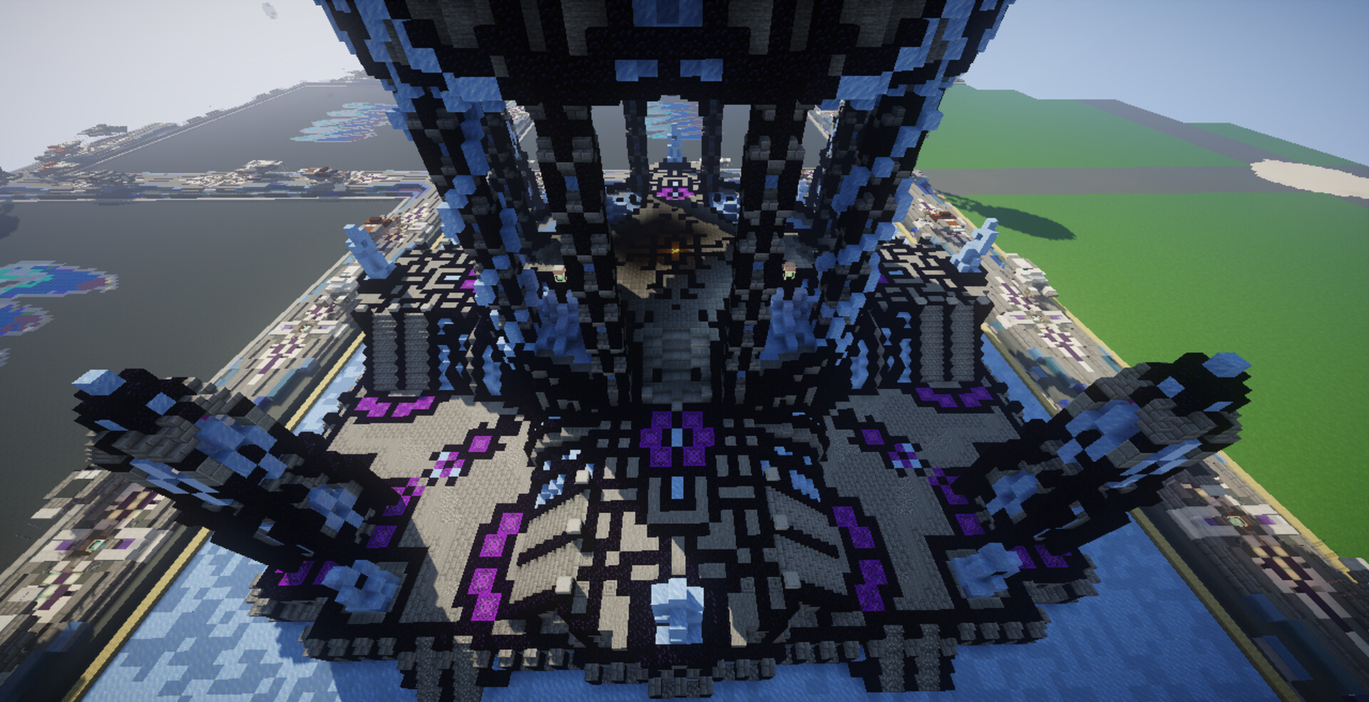 Black Ice Spawn // Plot build Minecraft Map