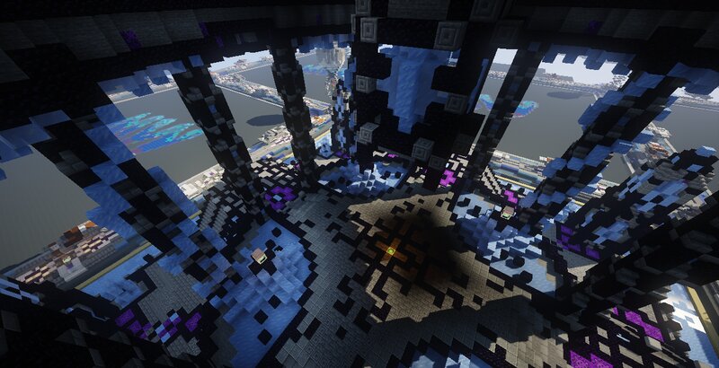 Black Ice Spawn // Plot build Minecraft Map
