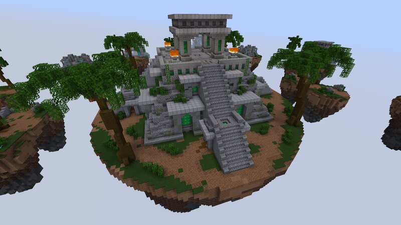 Hypixel bedwars Inca map Minecraft Map