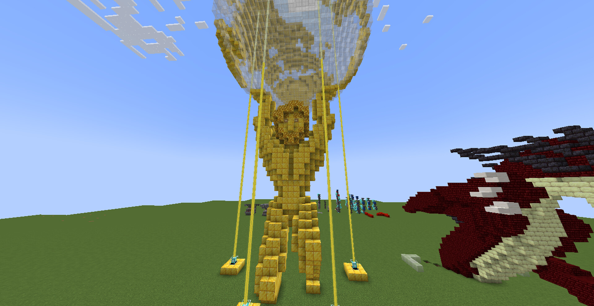 Atlas Charging the World Minecraft Map