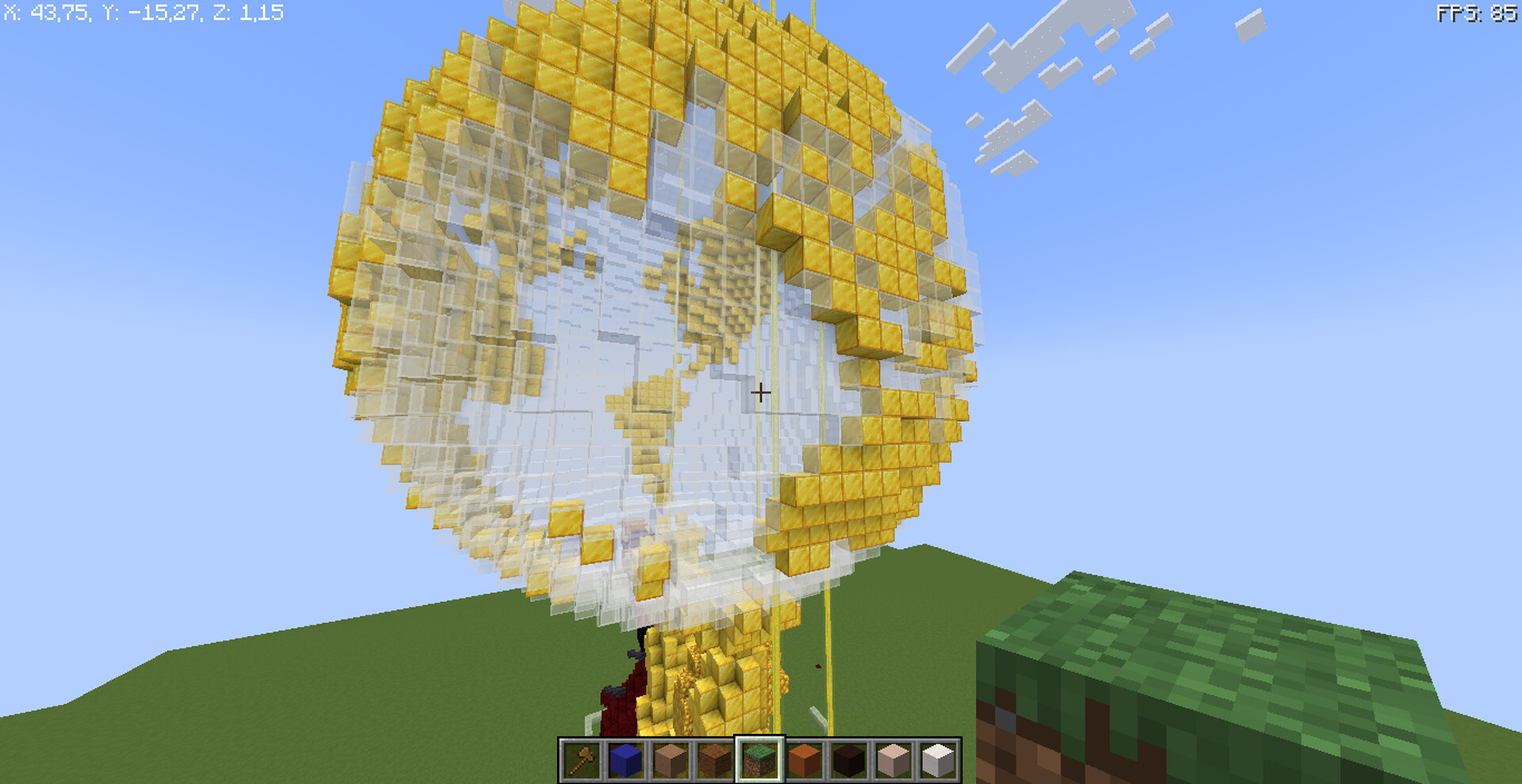 Atlas Charging the World Minecraft Map