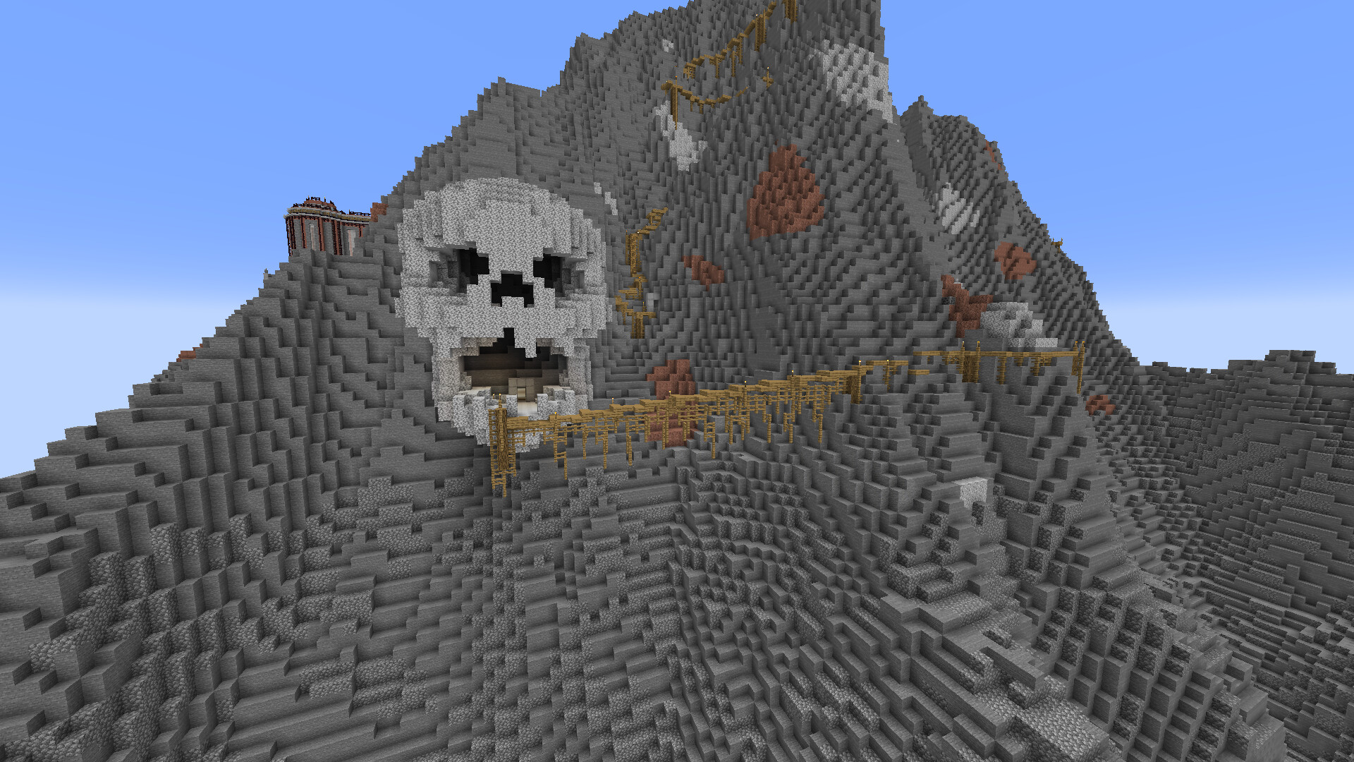 The Dark Fortress of the North (Open-World Adventure Map) Minecraft Map