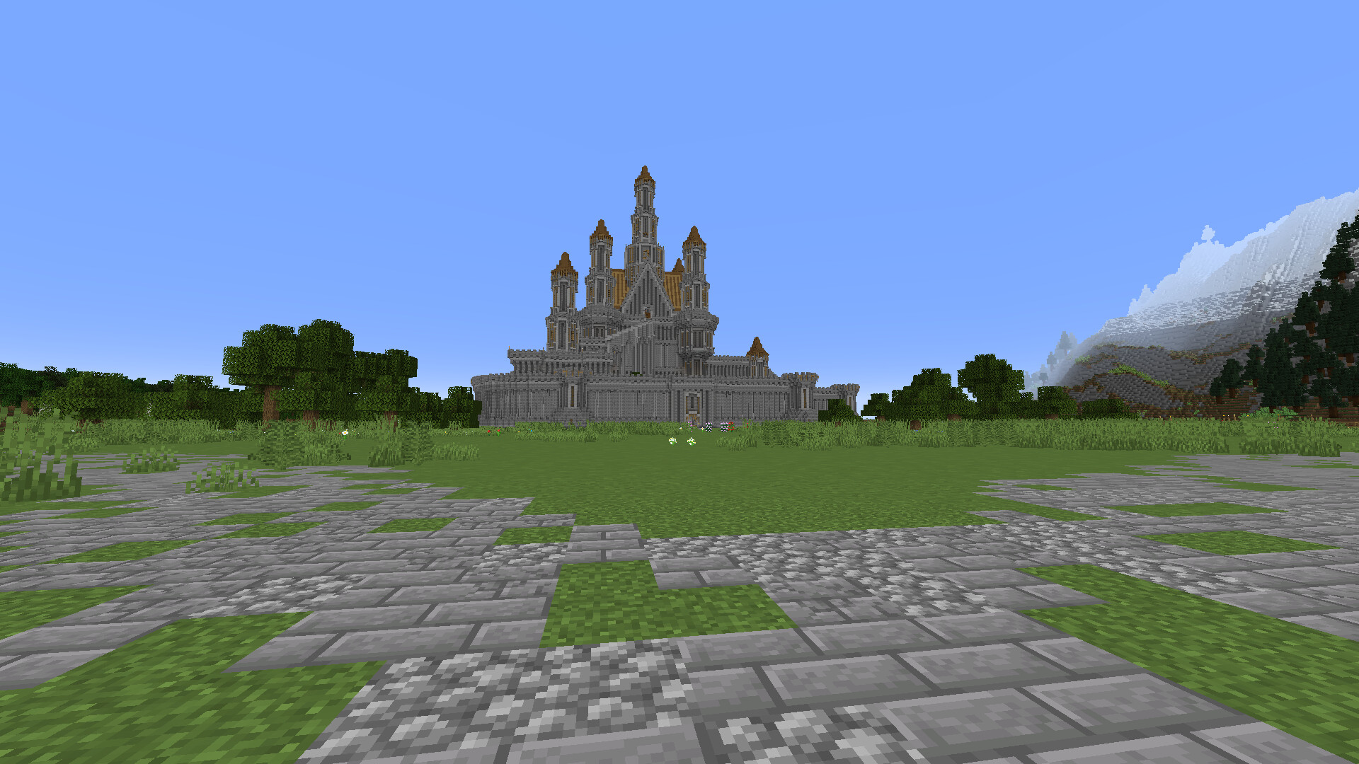 The Dark Fortress of the North (Open-World Adventure Map) Minecraft Map