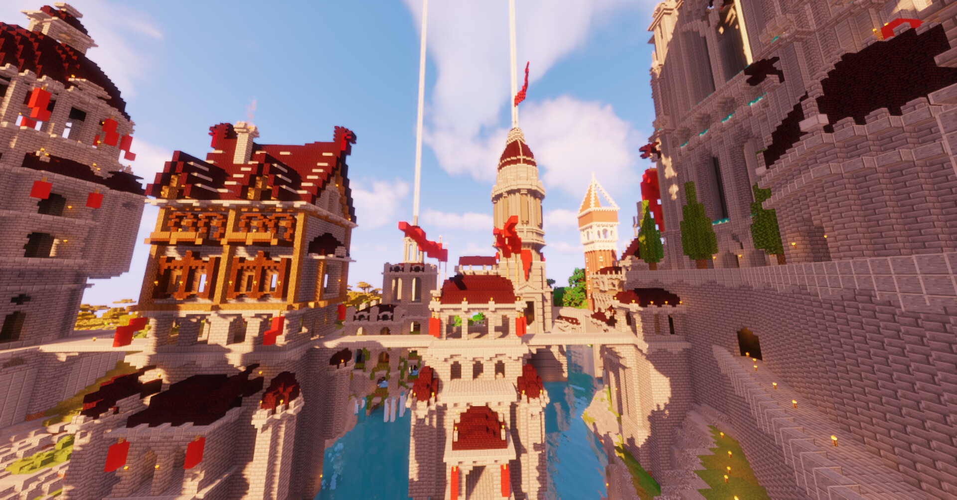 Dark castle Minecraft Map