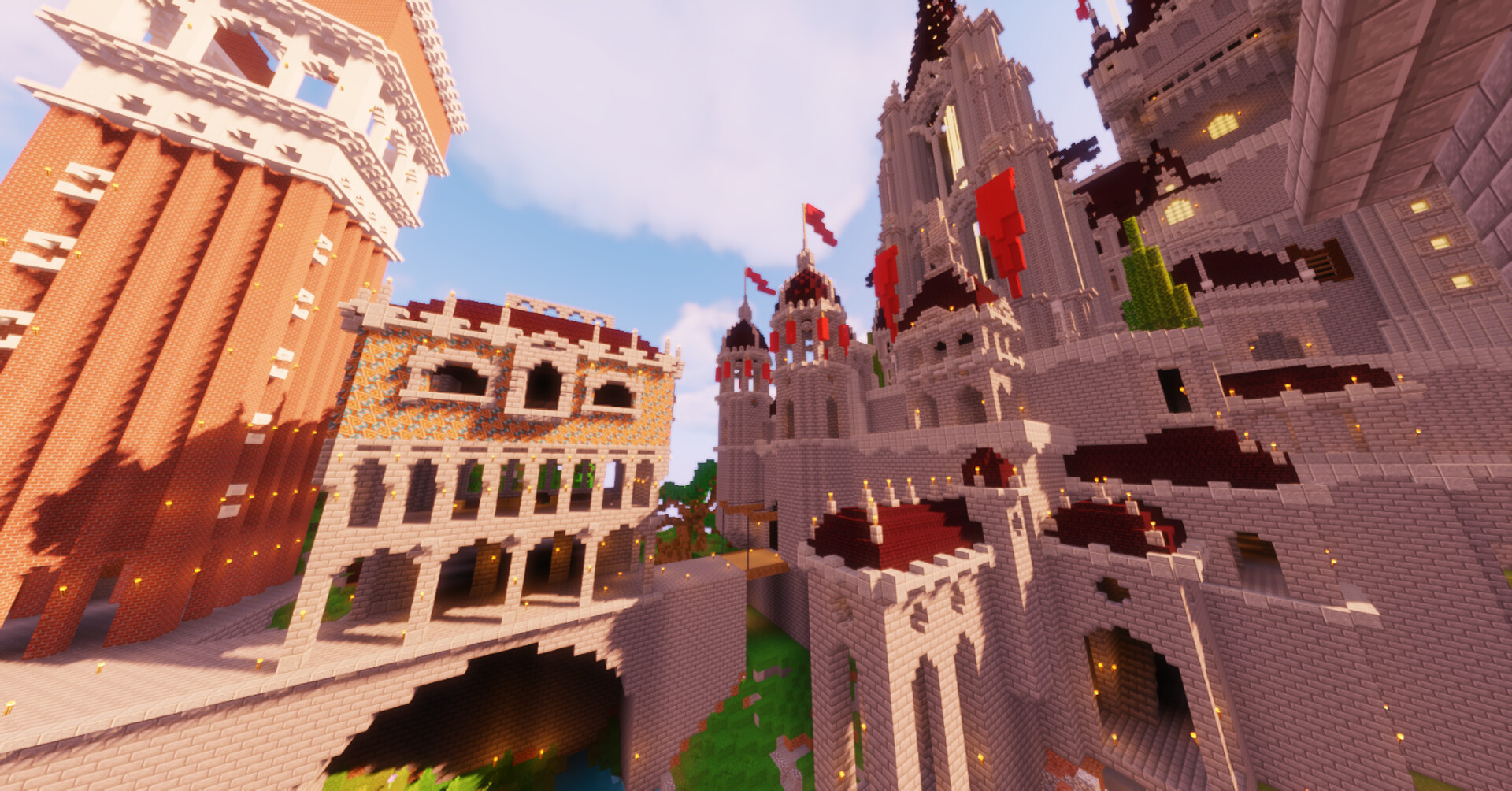 Dark castle Minecraft Map