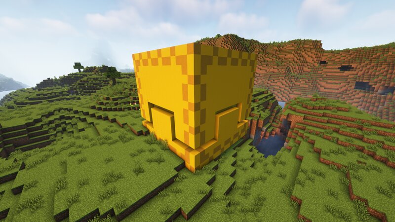 Giant Shulker 16x16 | yellow color Minecraft Map