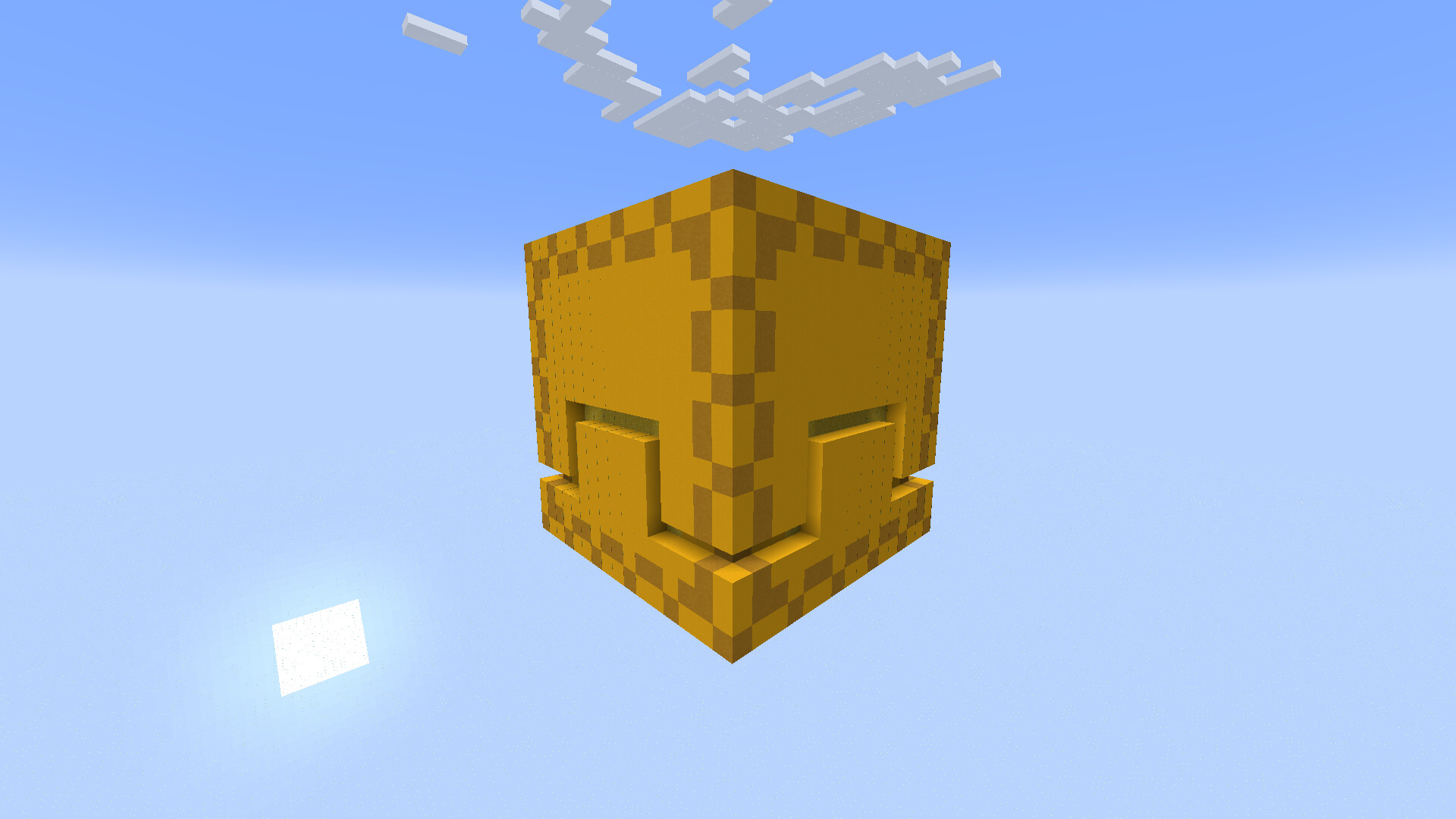 Giant Shulker 16x16 | yellow color Minecraft Map