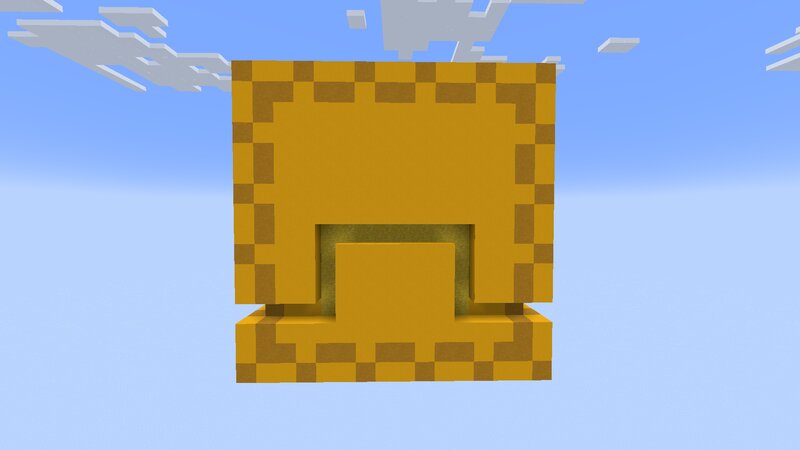 Giant Shulker 16x16 | yellow color Minecraft Map
