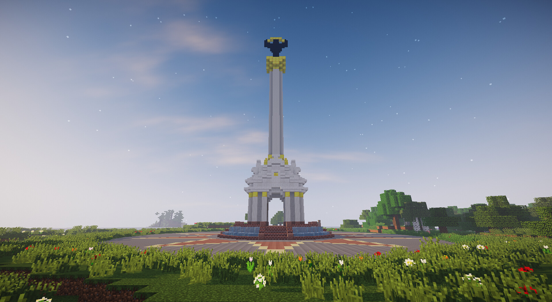Maidan Independence Monument Minecraft Map