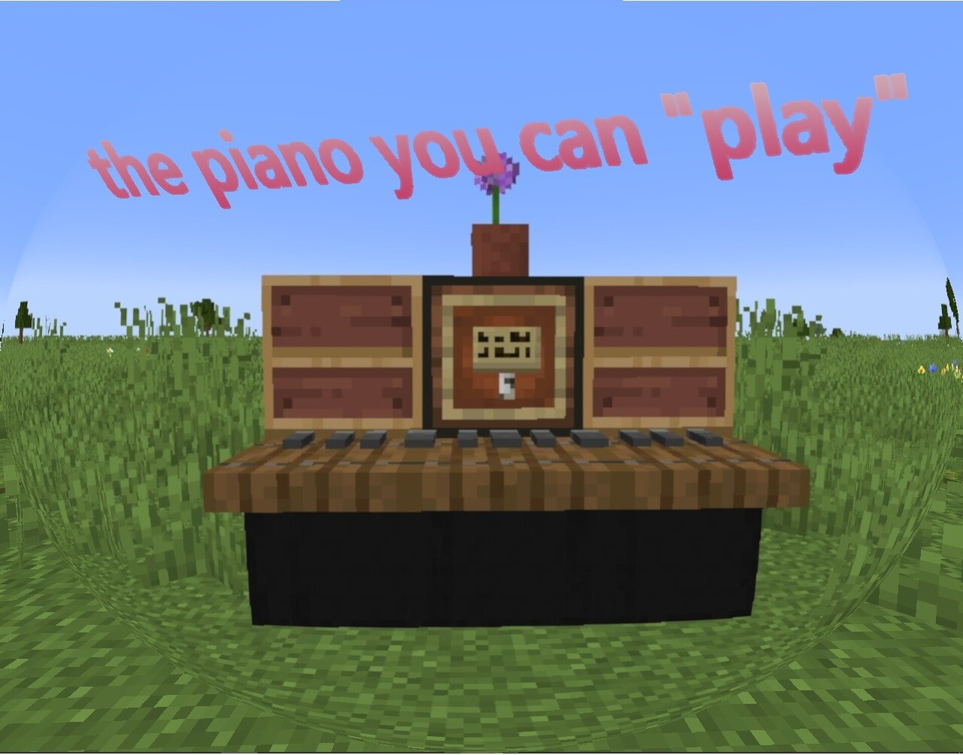 The Piano Minecraft Map