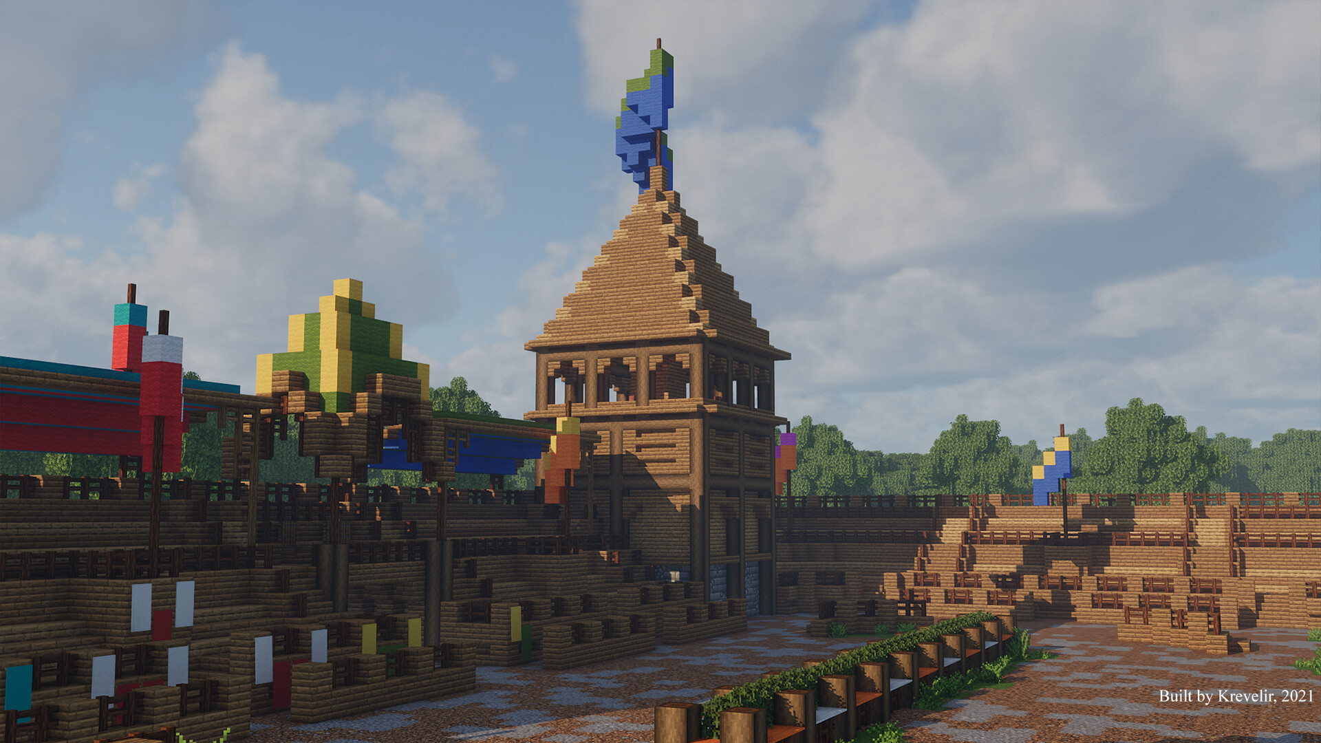 Tournament Grounds | PVP Arena Minecraft Map