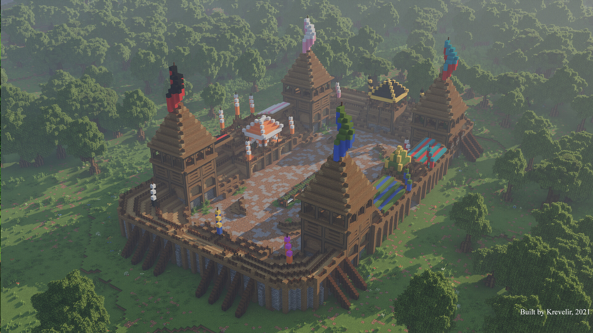 Tournament Grounds | PVP Arena Minecraft Map