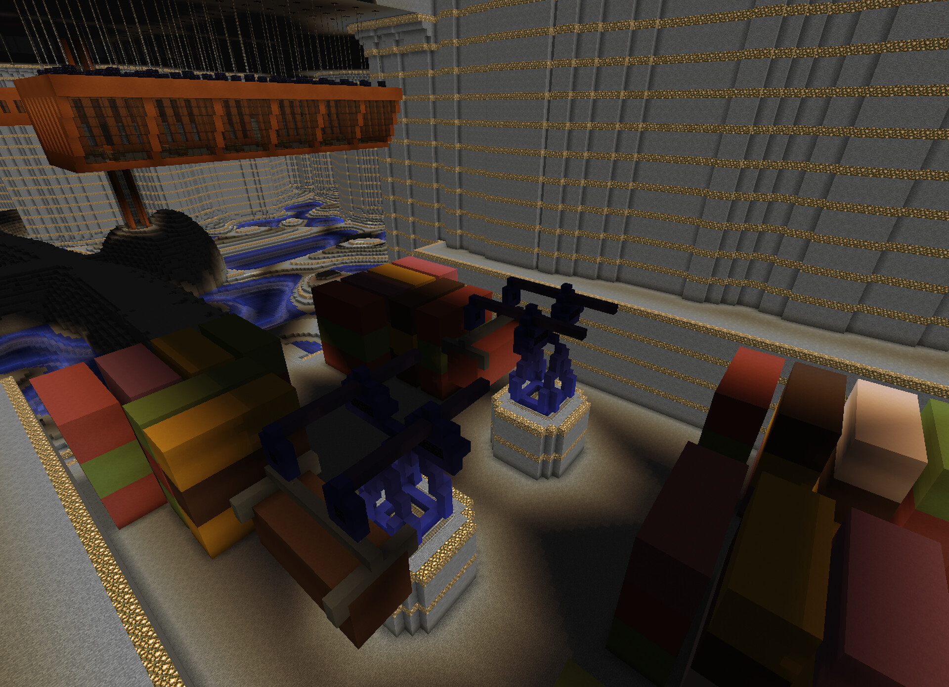 Skylands Map Ice - Alpha (Secret Base) Minecraft Map