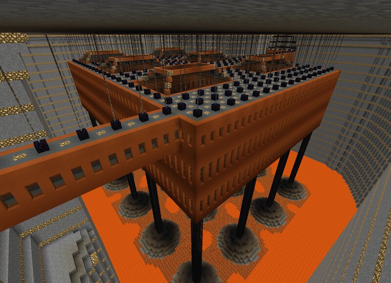 Skylands Map Ice - Alpha (Secret Base) Minecraft Map