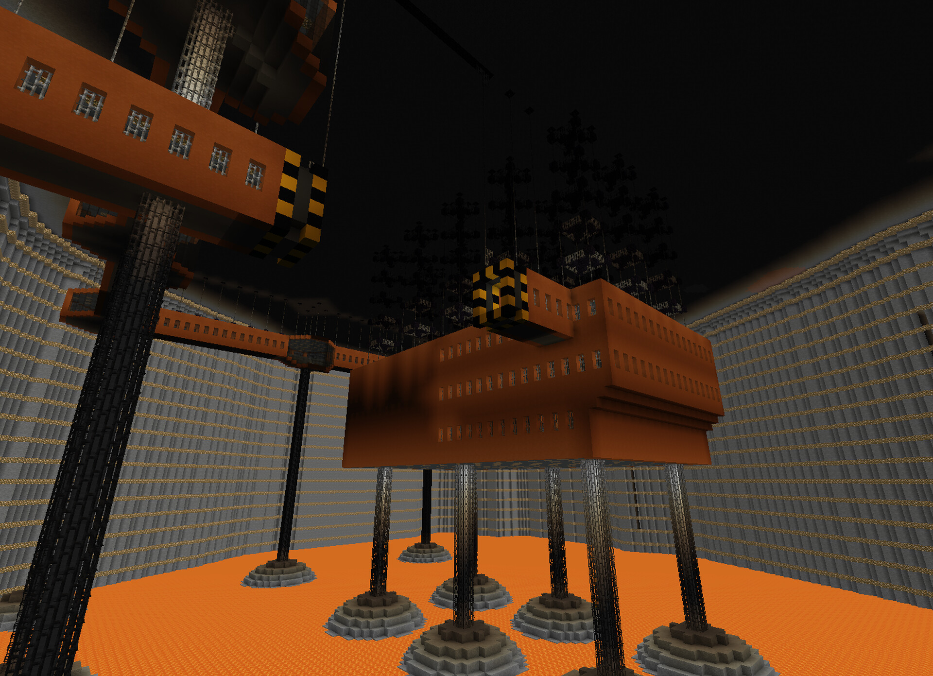 Skylands Map Ice - Alpha (Secret Base) Minecraft Map