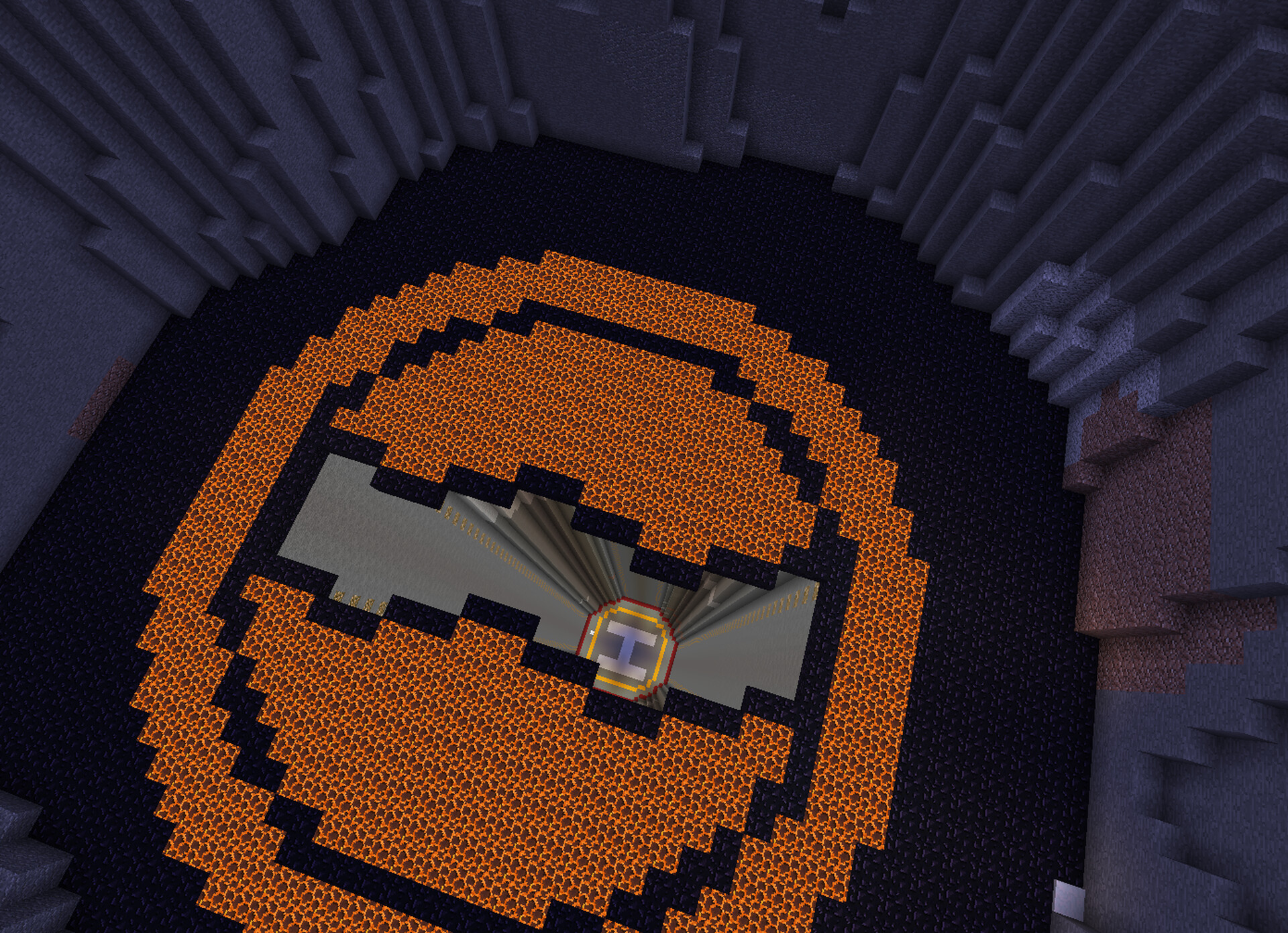 Skylands Map Ice - Alpha (Secret Base) Minecraft Map