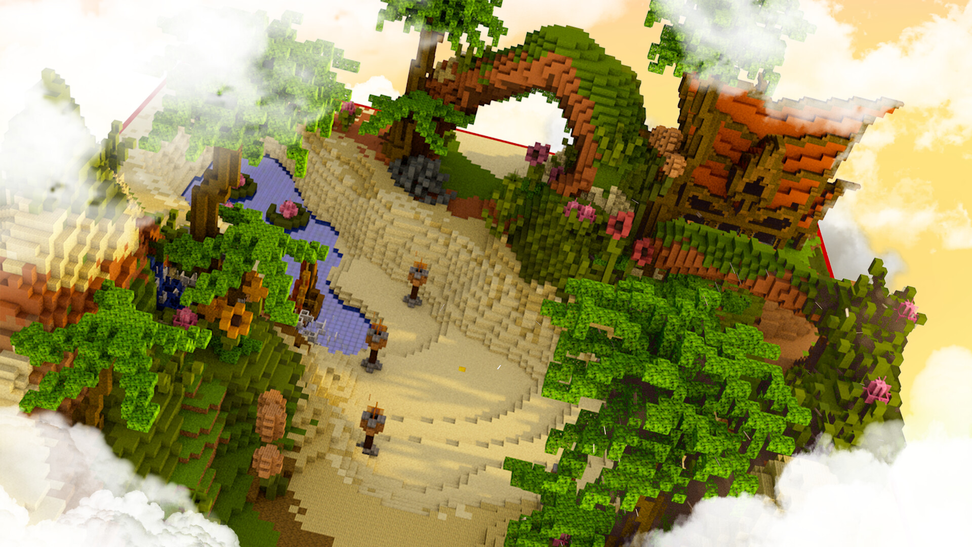 🌴 Tropical KitMap Spawn 🌴 FREE DOWNLOAD 🌴 Minecraft Map