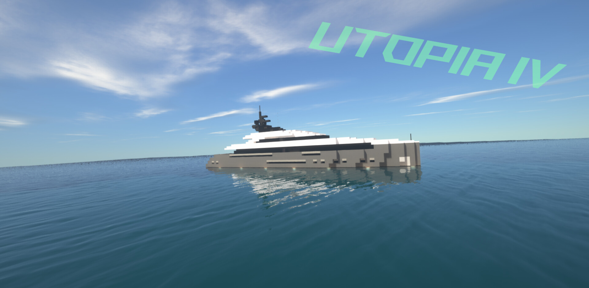 Utopia IV | Super Yacht (ShipSide) Minecraft Map