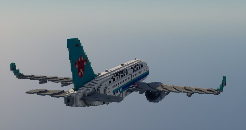 A319 NEO China Southern [2.7:1 scale] Minecraft Map